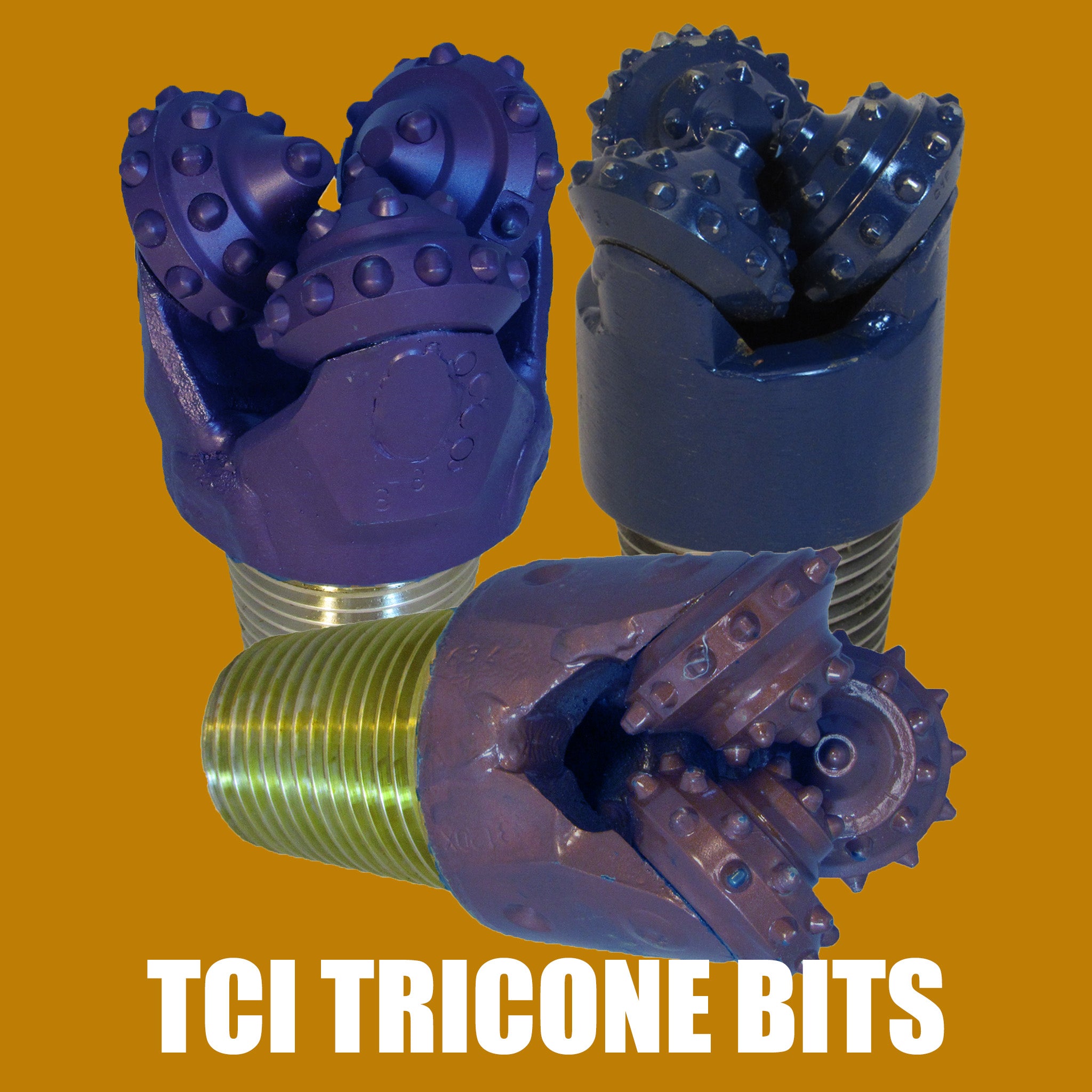 Tungsten Carbide Insert (TCI) Tricone Bits – Drill-It
